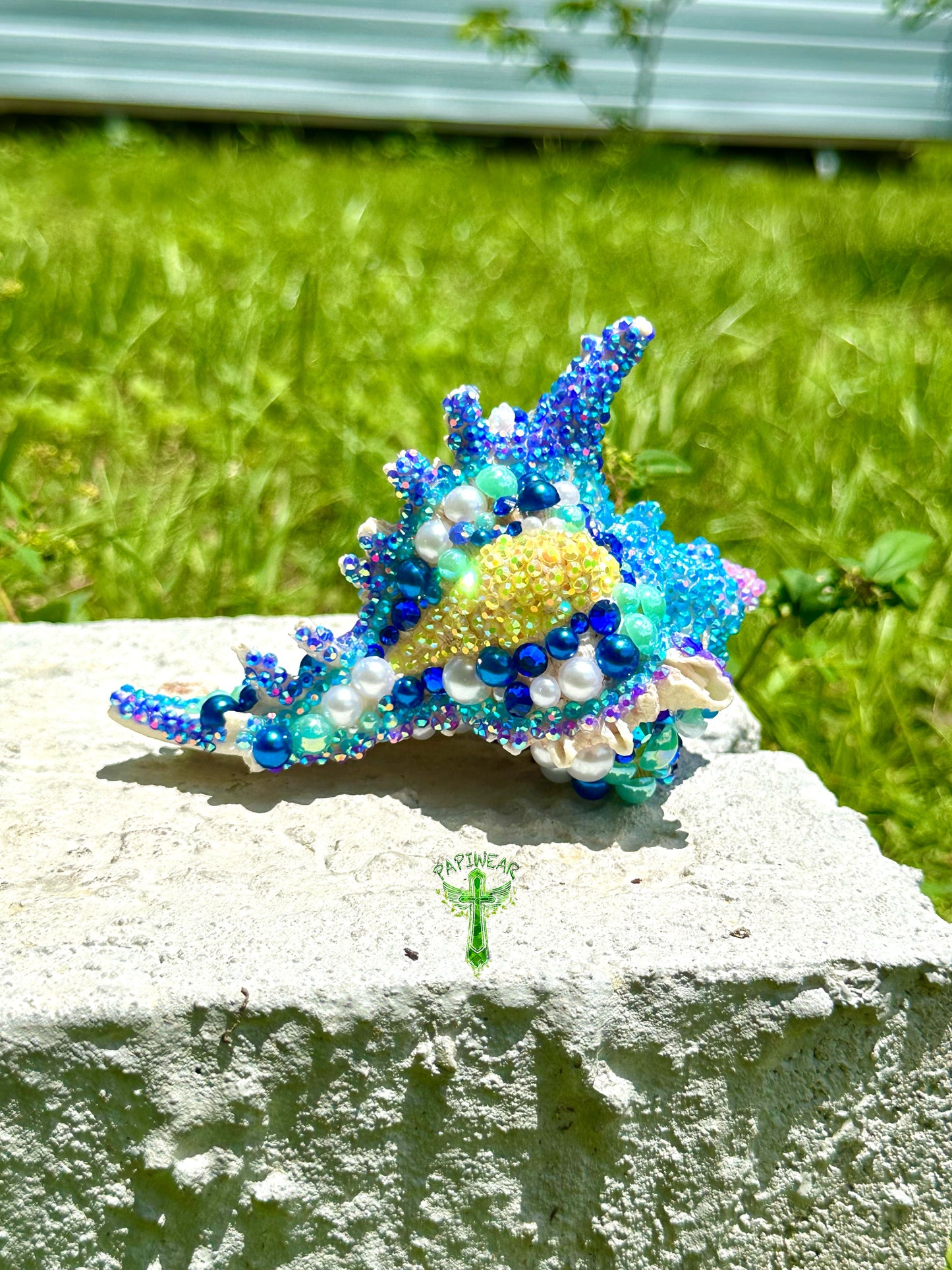 Stoned Ocean Breeze Sea-Shell - Papi Wear – PAPIWEAR